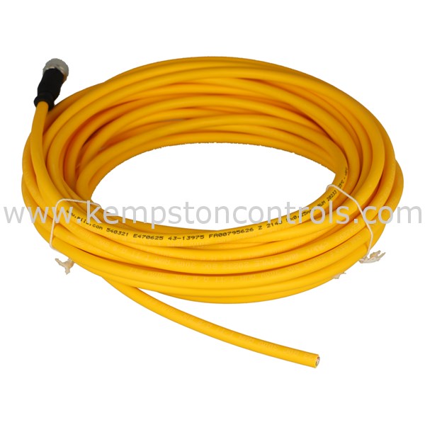 Pilz PSEN cable axial M12 8-pole 10m PILZ CONNECTION CABLE, PUR, YELLOW ...