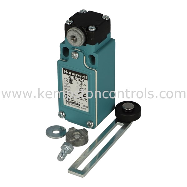 Honeywell GLCB01A2A HONEYWELL MICRO SWITCH, 1NC+1NO, SPDT, SNAP ACTION, SIDE ROTARY WITH ROLLER ...