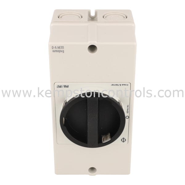 Kraus and Naimer KG32.T103/D-A061.KL51V KRAUS AND NAIMER SWITCH, 32A, 3 POLES, ENGRAVED 'I ON ...