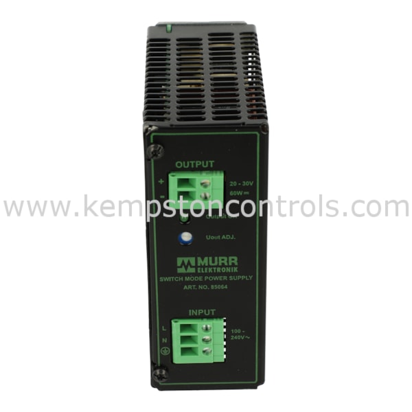 MURR 85064 MURR MCS POWER SUPPLY 1-PHASE, IN: 90-265VAC OUT: 20-30V/2 ...