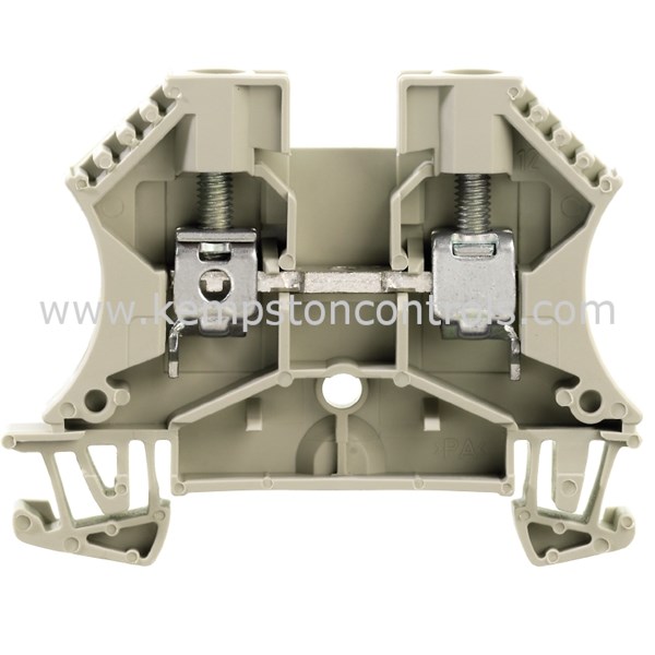 Weidmuller 1039600000 WEIDMULLER FEED THROUGH TERMINAL BLOCK, SCREW TERMINAL, 6MM2, 800V, 41A ...