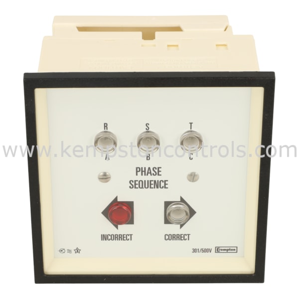 Crompton Instruments E244-12PG-P4C7 CROMPTON INSTRUMENTS PHASE SEQUENCE ...