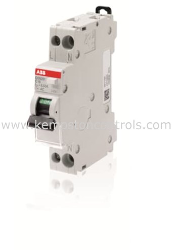 ABB 2CSR255150R1104 ABB RCBO, DSN201, 1P+N, C10, A TYPE, TRIPPING ...