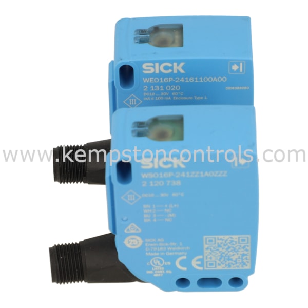 Sick WSE16P-24161100A00 SICK PHOTOELECTRIC SENSOR, THROUGH BEAM, 45M ...