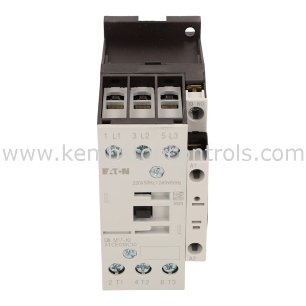 Eaton Moeller DILM17-10 (220V50HZ,240V60HZ ) MOELLER DILM CONTACTOR, 3 ...