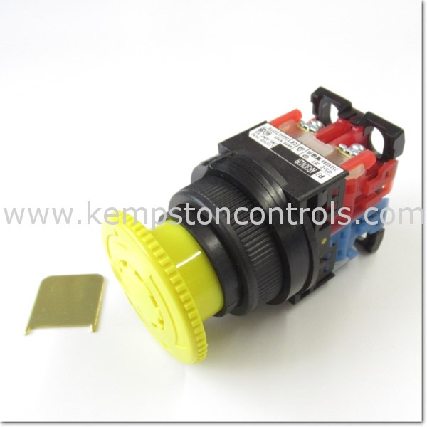 Fuji AR30V2R-11Y FUJI PUSHBUTTON E-STOP PUSH-LOCK TURN-RESET (40MM DIA ...