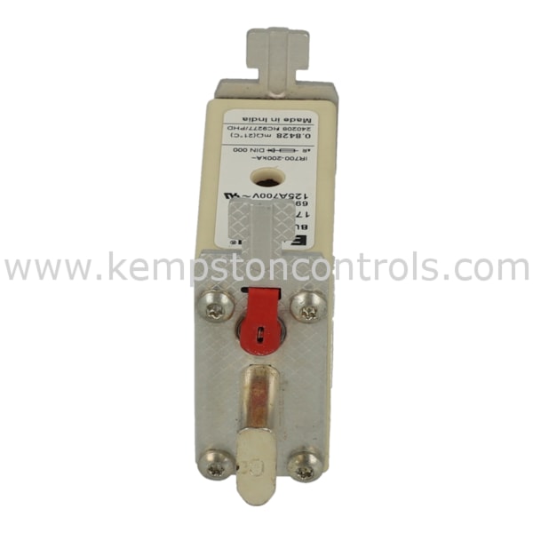 Bussmann 170M1568D BUSSMANN SQUARE BODY FUSE 125A 690V DIN 000 | Kempston Controls