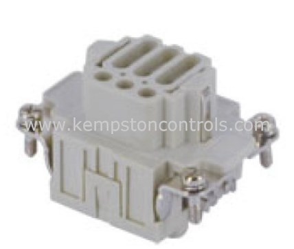 ILME CDSF09 ILME HEAVY DUTY CONNECTOR INSERT, 9 POLE + EARTH, FEMALE ...