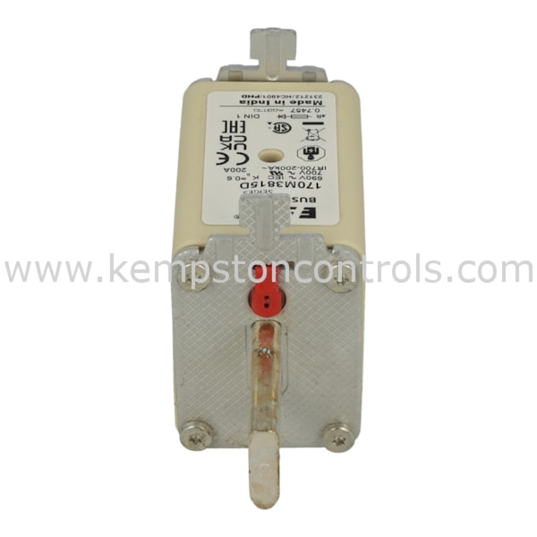 Bussmann 170M3815D BUSSMANN FUSE 200A 690V DIN 1* | Kempston Controls