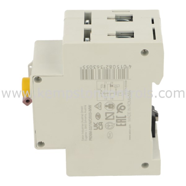 Eaton Moeller PKNM-32/1N/C/003-MW MOELLER RCBO, 30MA, 32A, 1P+N, TYPE-C ...