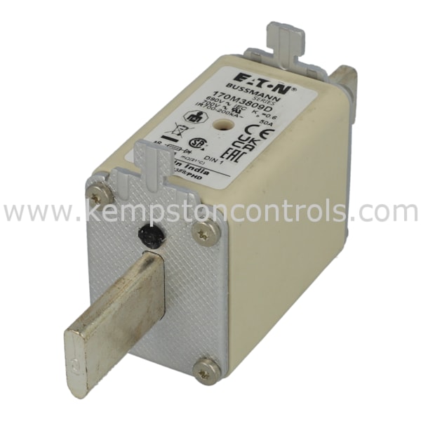 Bussmann 170M3809D BUSSMANN SQUARE-BODY, HIGH-SPEED FUSE 50A 690V DIN 1* | Kempston Controls