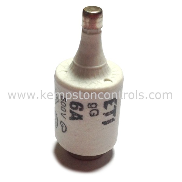 ETI DII/6A/GL ETI DII (E27) 6A GL BOTTLE FUSE 500V | Kempston Controls