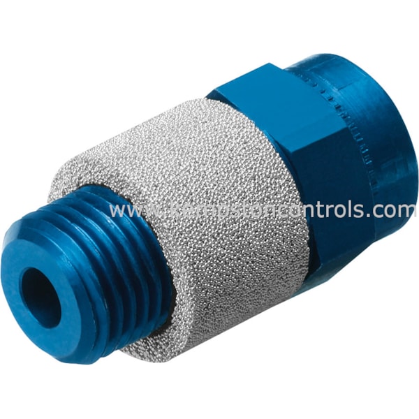 FESTO GRE-1/4 FESTO EXHAUST AIR FLOW CONTROL VALVE, 996 L/MIN, G1/4, 0 ...