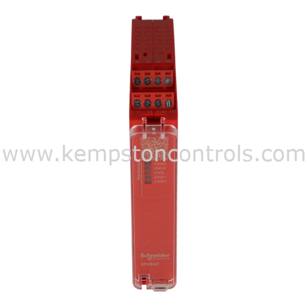 Schneider XPSBAC14AP SCHNEIDER MONITORING SAFETY RELAY, 24VAC/DC, 4NO ...