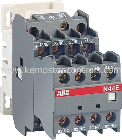 ABB 1SBH141001R8444 ABB N44E 110V 50/60HZ CONTACTOR RELAY | Kempston Controls