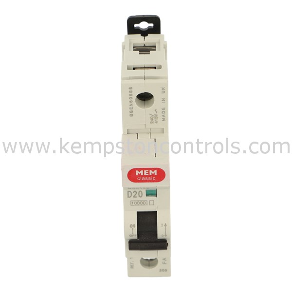 MEM Classic MDH120 MEM CLASSIC MEMSHIELD 2, MCB, CIRCUIT BREAKER, 20A ...