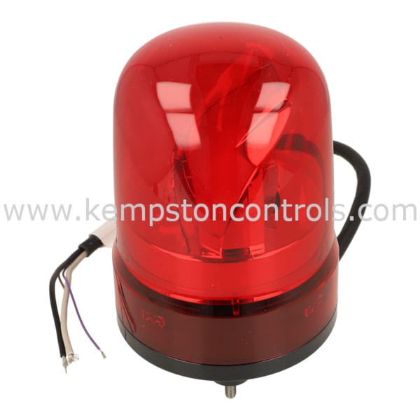 Patlite SKH-M2J-R PATLITE ROTATING BEACON ?100 / M2 / CAB TIRE / R, 100-240VAC | Kempston Controls