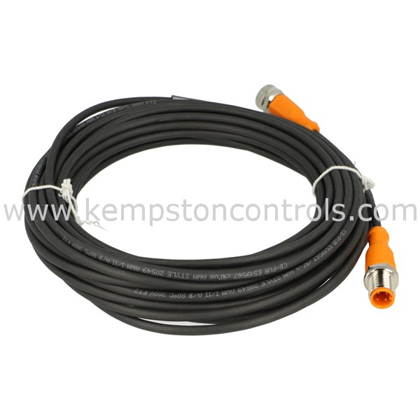 IFM EVC108 IFM CONNECTION CABLE, M12X1 MALE, STRAIGHT, M12X1 FEMALE ...