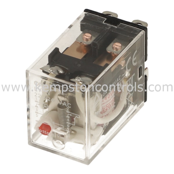 Omron LY2N 220/240AC OMRON RELAY 8 PIN DPDT | Kempston Controls