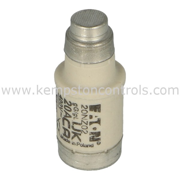 Bussmann 20NZ02 FUSE, SICHERUNG-D02 20A T GL/GG 400VAC E18 | Kempston ...