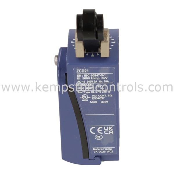 Telemecanique Sensors XCKD2127G11 TELEMECANIQUE LIMIT SWITCH, 1NC 1NO, SNAP ACTION, PG11, FIXED ...