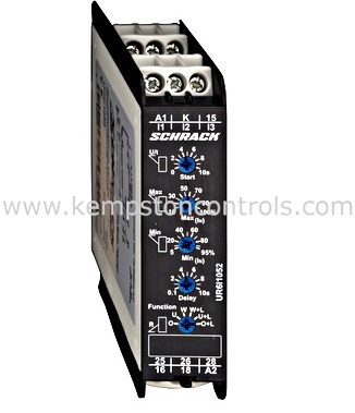 Schrack UR6I1052 SCHRACK CURRENT MONITORING RELAY, 24-240V-AC/DC, 100W ...