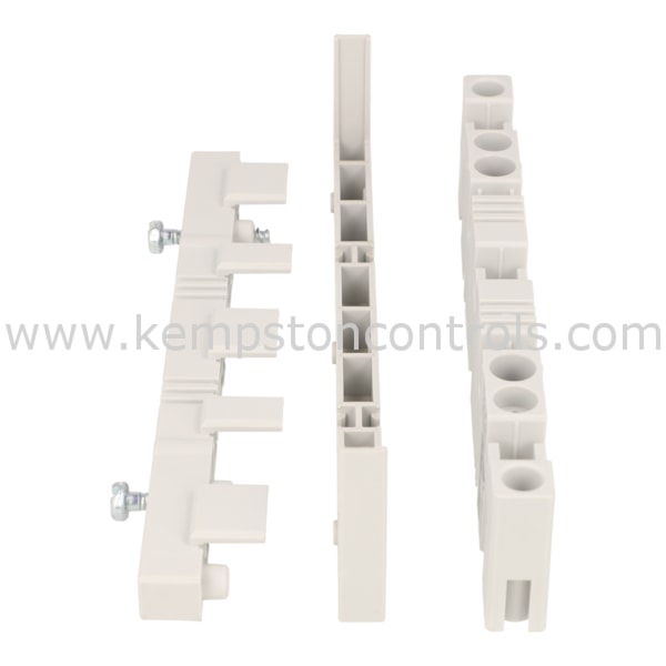 Wohner 01272 WOHNER BUSBAR SUPPORT, 3 PHASES + N + E, WITH END COVER ...