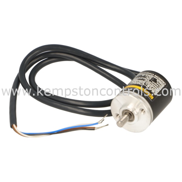 Omron E6A2-CW5C-200 0.5M OMRON INCREMENTAL ENCODER, 200PPR, 12-24 VDC, 2-PHASE, NPN OPEN ...