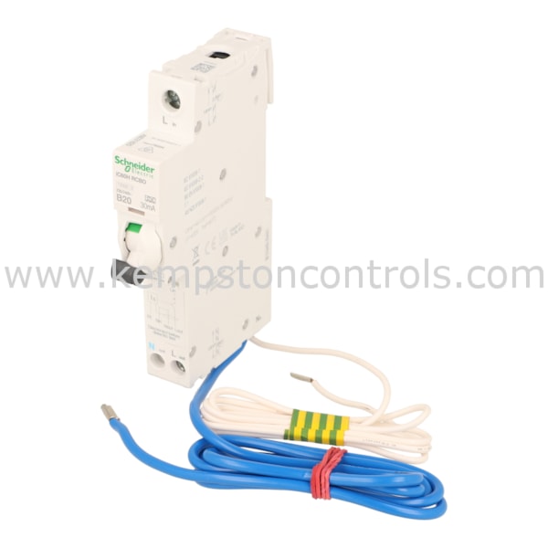 Schneider A9D31820 SCHNEIDER, EARTH LEAKAGE CIRCUIT BREAKER, 1P+N, TYPE ...