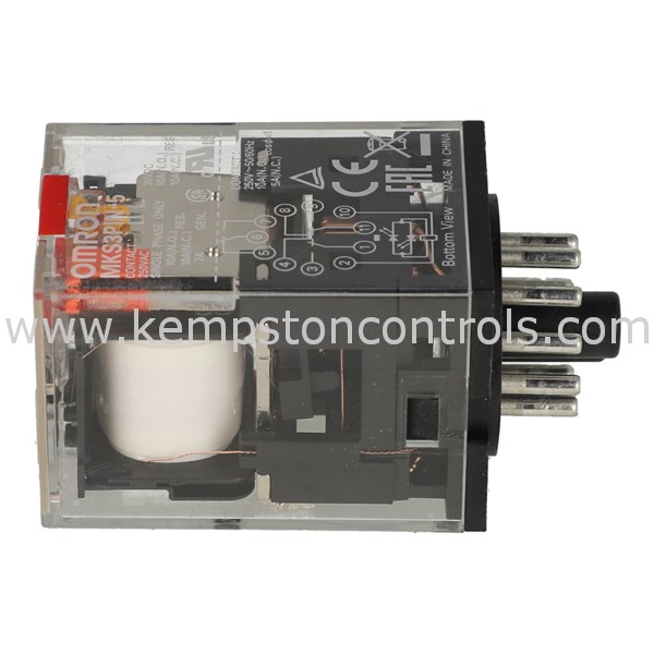 Omron MKS3PIN-5 AC110 OMRON RELAY, 11 PIN, 3PDT, 10A, 110VAC | Kempston ...