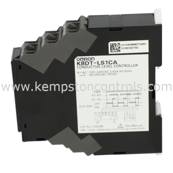 Omron K8DT-LS1CA OMRON MONITORING RELAY 17.5MM , CONDUCTIVE LEVEL ...