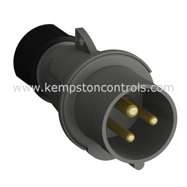 ABB 2CMA101943R1000 ABB INDUSTRIAL PLUG, 3 POLES(2P+E), 16A, SCREW ...