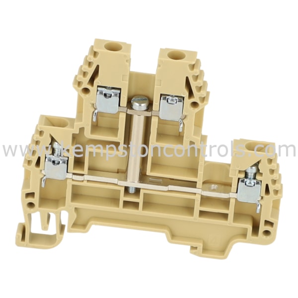 IMO ERD2.5VBEIGE IMO SCREW CLAMP TERMINAL 2.5MM, 300V, 20A, DOUBLE DECK ...