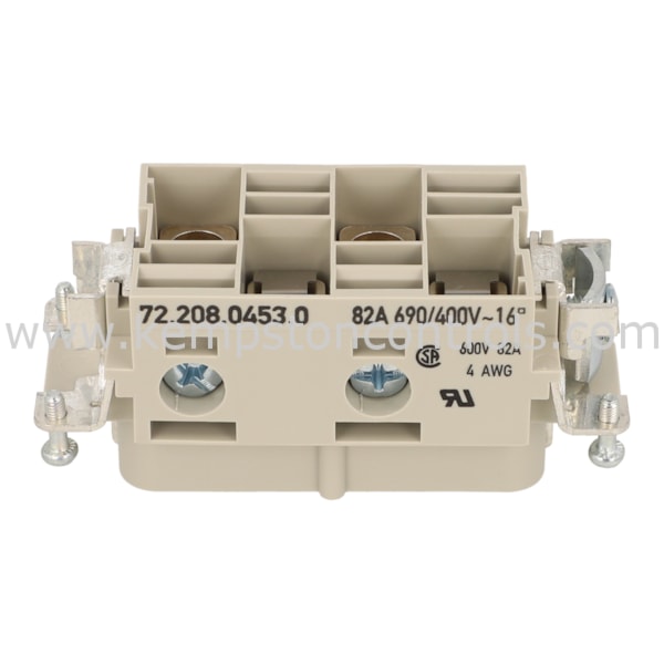 Wieland 72.208.0453.0 WIELAND REVOS SOCKET INSERT, 4 POLE+EARTH, 690V ...