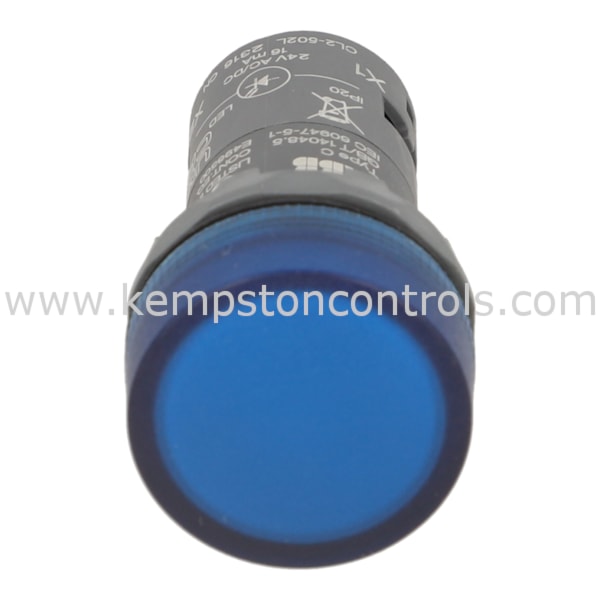 ABB 1SFA619403R5024 ABB COMPACT PILOT LIGHT,BLUE,LED,ILLUMINATED,24VAC ...