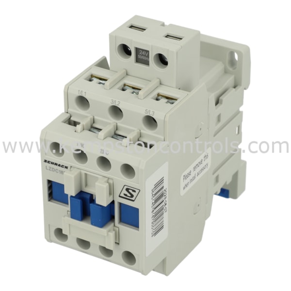 Schrack LZDC18B0 SCHRACK CONTACTOR 3-POLE, CUBICO CLASSIC, 7,5KW, 18A ...