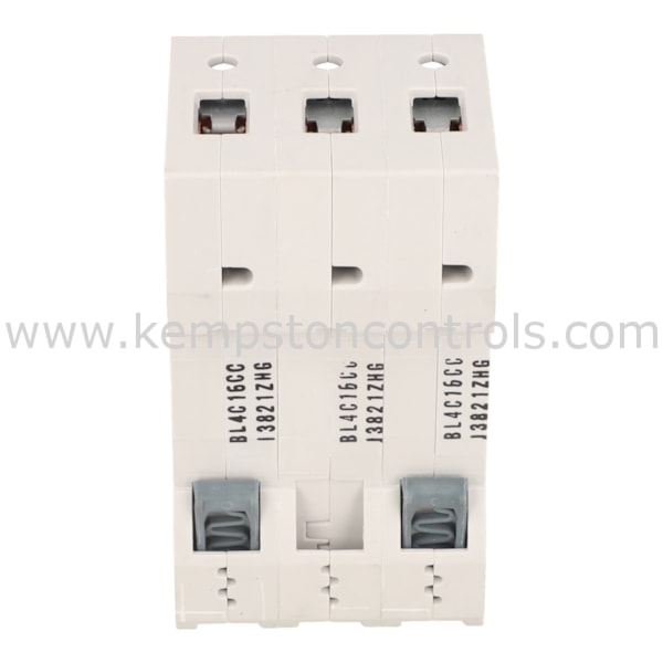 Crabtree 6HTL16C CRABTREE LOADSTAR, 16A ,TRIPLE POLE, 10KA, C CURVE, MINIATURE CIRCUIT BREAKER ...