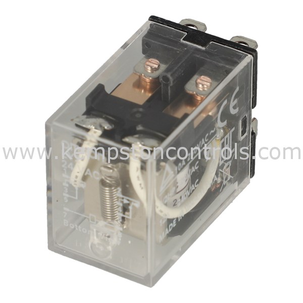 Omron LY2 24AC OMRON RELAY 8 PIN DPDT 10A | Kempston Controls