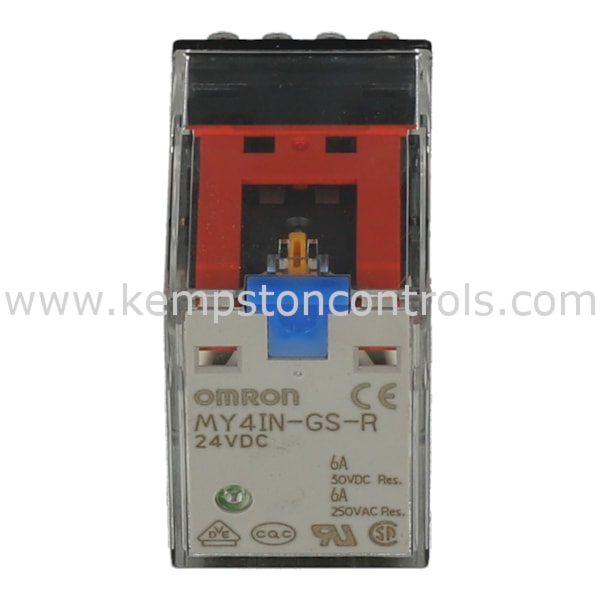 Omron MY4IN-GS-R DC24 OMRON RELAY, PLUG-IN, 14-PIN, 4PDT, 6 A, LOCKABLE ...