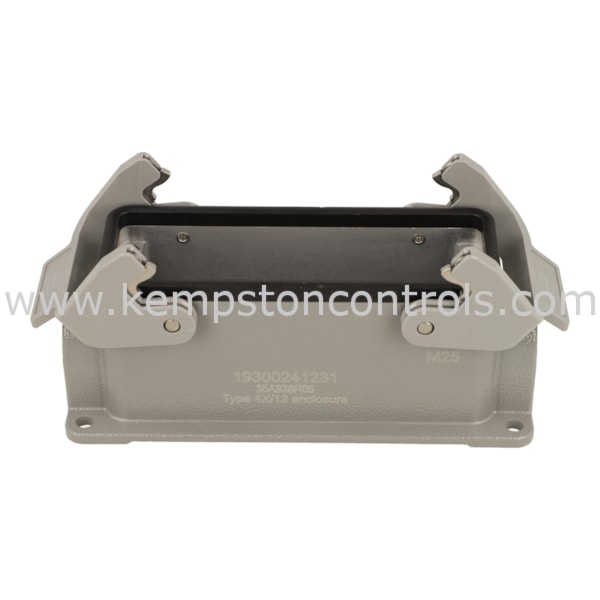 HARTING 19 30 024 1231 HARTING HAN B BASE SURFACE LC 2 LEVERS 1 X M25 ...