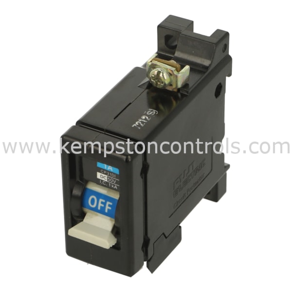 Fuji CP31DI/1WDC FUJI CIRCUIT PROTECTOR, 1 POLE, 1 AMP, INSTANTANEOUS+AUX SWITCH (DC) | Kempston ...