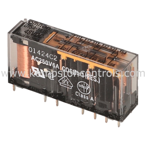 Omron G7sa 3a3b 48vdc Omron Safety Relay Plug In 3pst No 3pst Nc 6