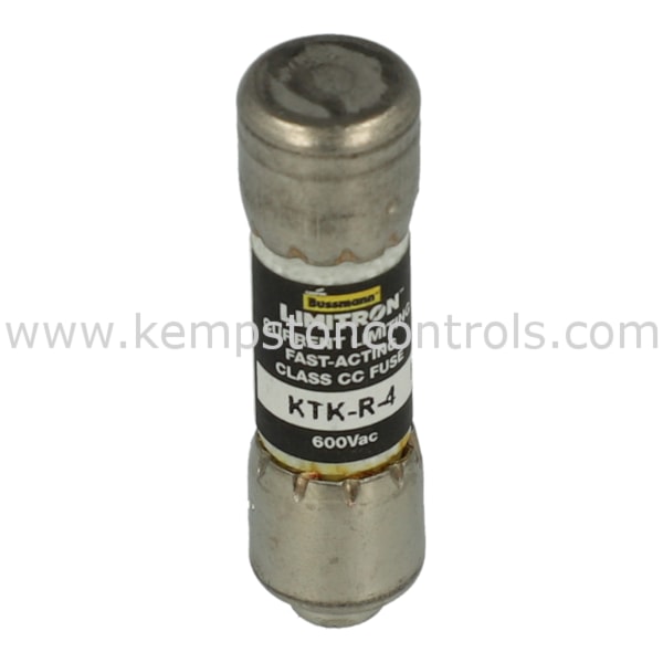 Bussmann KTK-R-4 BUSSMANN CLASS CC FAST ACTING FUSE CLASS CC - LOW ...