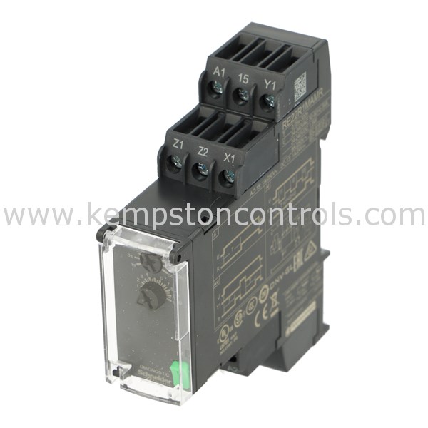 Schneider RE22R1MAMR SCHNEIDER MODULAR TIMING RELAY, 8A, 1CO, 0.05S ...