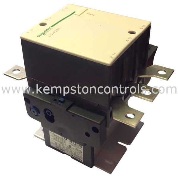 Schneider LC1F225 SCHNEIDER 3 POLE CONTACTOR, TESYS F, 225 A, 3 NO, 110 ...