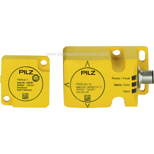 Pilz 540003 SAFETY SWITCH, 2 SAFE SC OUTPUTS, 5M CABLE, 1 ACTUATION ...
