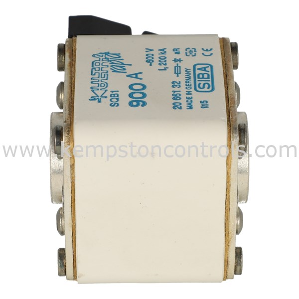 Siba 20-661-32/900A SIBA FUSE 900A SEMICINDUCTOR SQB1 DIN43653/METRIC ...
