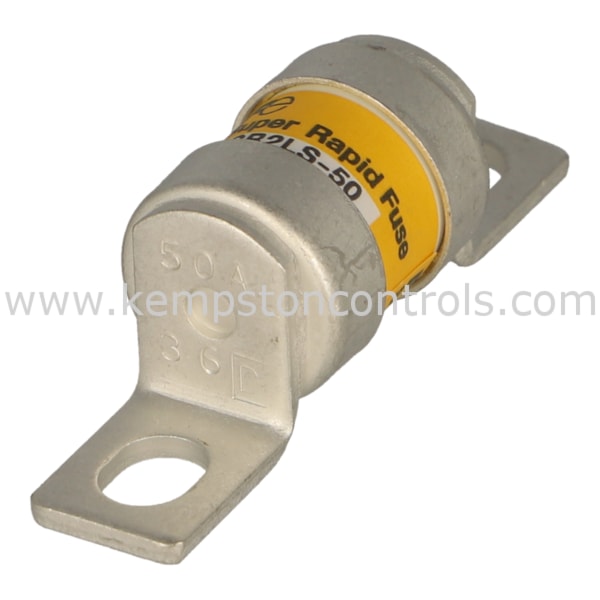 Fuji CR2LS-50 FUJI CR2LS-50 50A 250VAC BARREL SHAPED SUPER RAPID FUSE ...