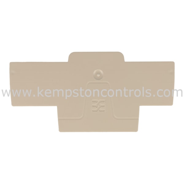 Weidmuller 1547690000 WEIDMULLER A-SERIES, END PLATE, DARK BEIGE, SNAP ...