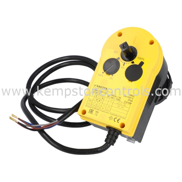 SAUTER AKM115SF132 SAUTER 8NM ROTARY DRIVE FOR BALL VALVE, 24V, 0-10V ...